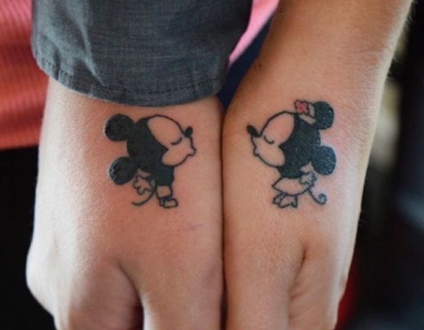 30 Soulmate Matching Couple Tattoos | Designs for True Love